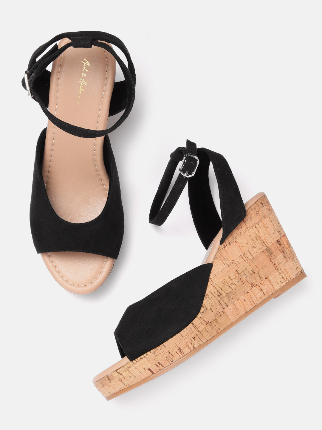Buy Mast & Harbour Mid Top Wedges - Heels for Women 21398856 | Myntra