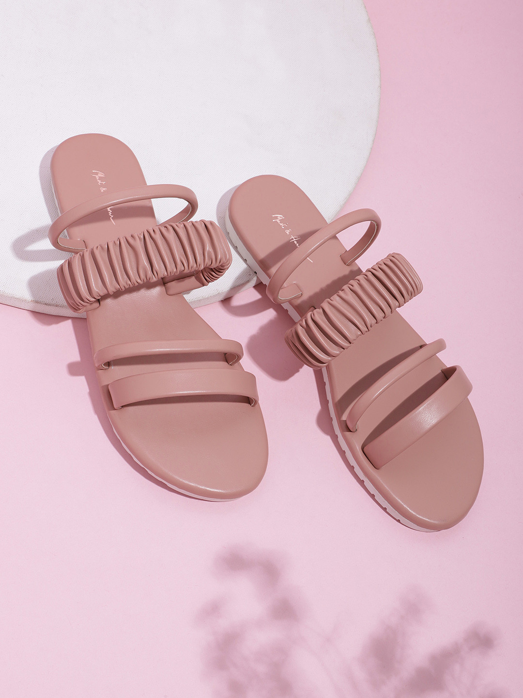 Buy Mast & Harbour Women Open Toe Flats - Flats for Women 21398976 | Myntra