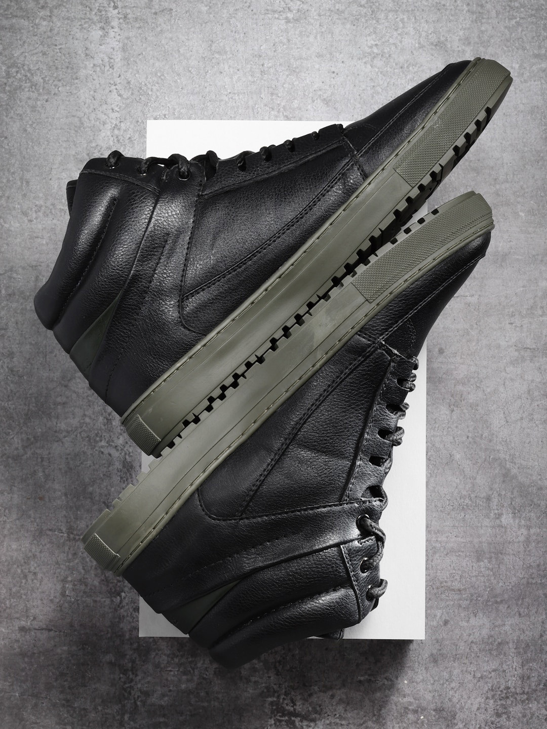 Buy Solethreads Men Mid Top Lace Up Sneakers - Casual Shoes for Men ...