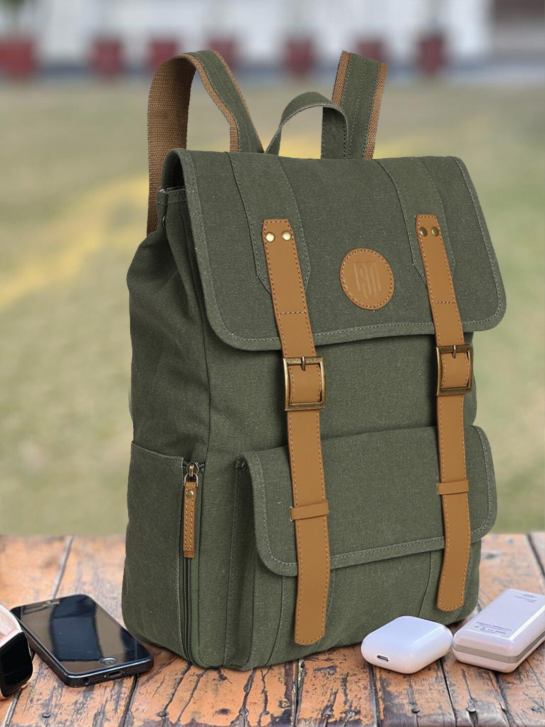 Buy Mona Canvas Backpack - Backpacks for Unisex 21416308 | Myntra