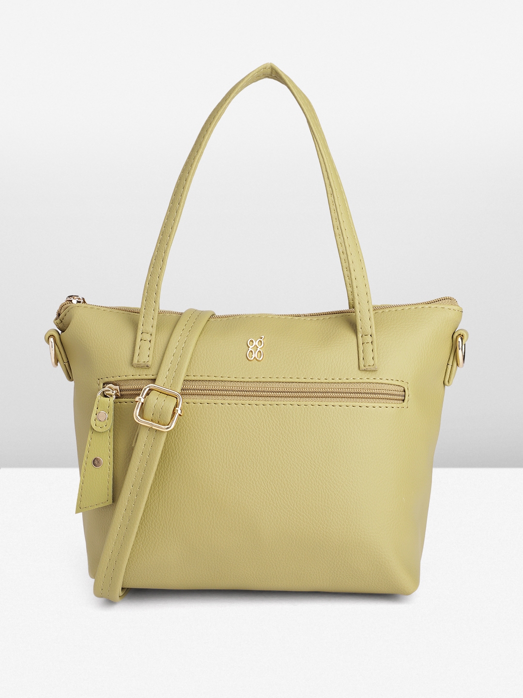 Buy Baggit Solid PU Structured Handheld Bag - Handbags for Women ...