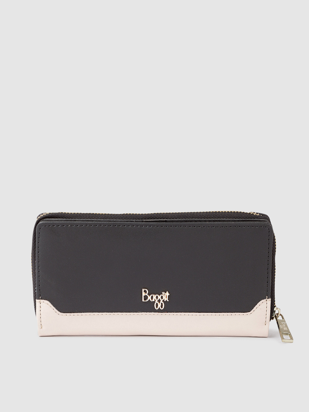 Buy Baggit Women Colourblocked PU Two Fold Wallet - Wallets for Women ...