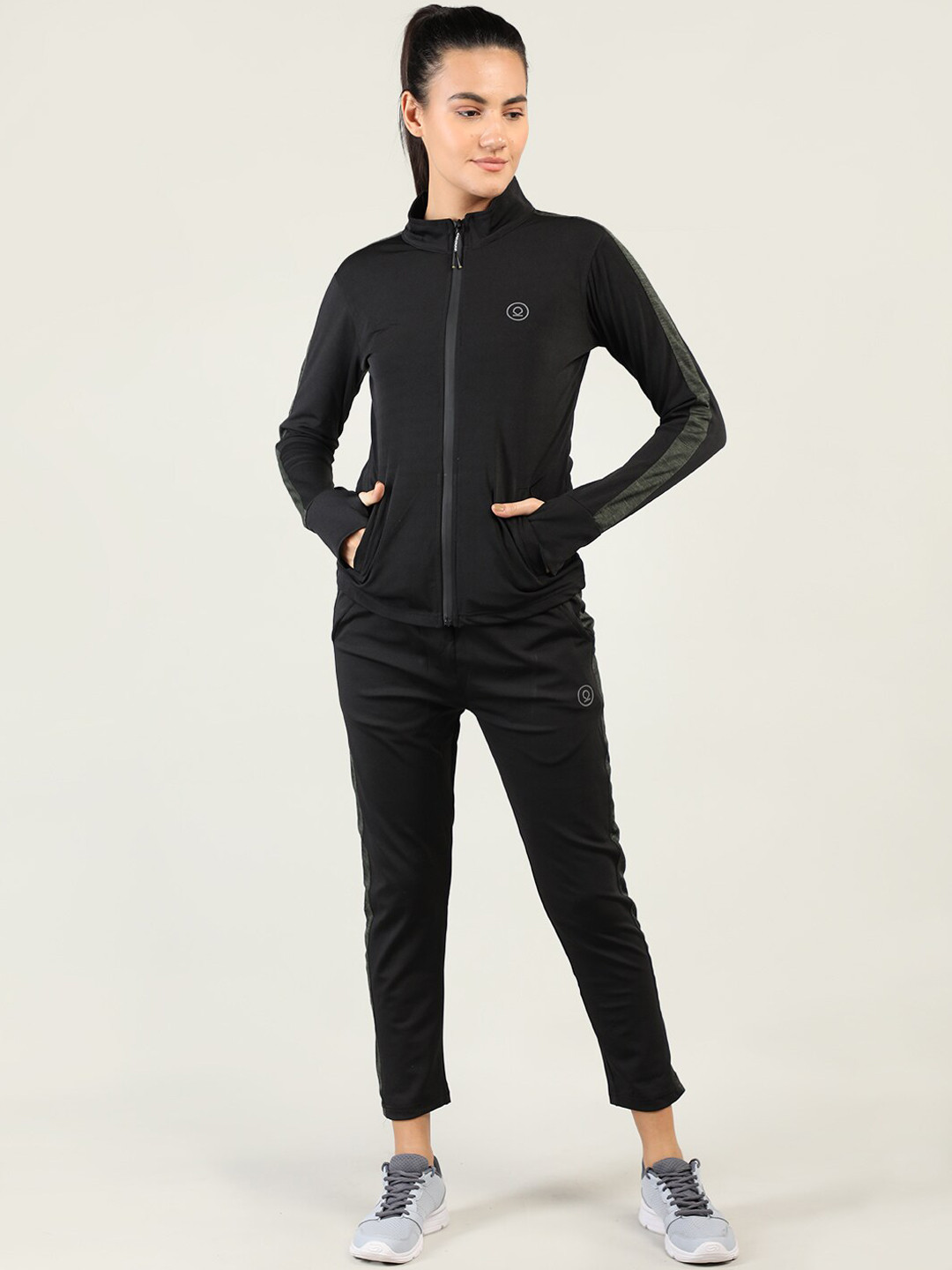 Buy CHKOKKO Women Brand Logo Detail Tracksuits - Tracksuits for Women ...