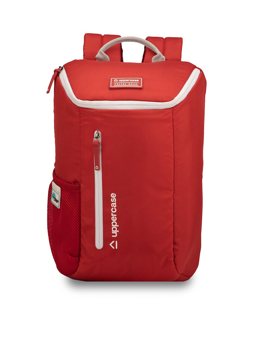 Buy Uppercase Unisex Red & White Sustainable Backpack - Backpacks for ...