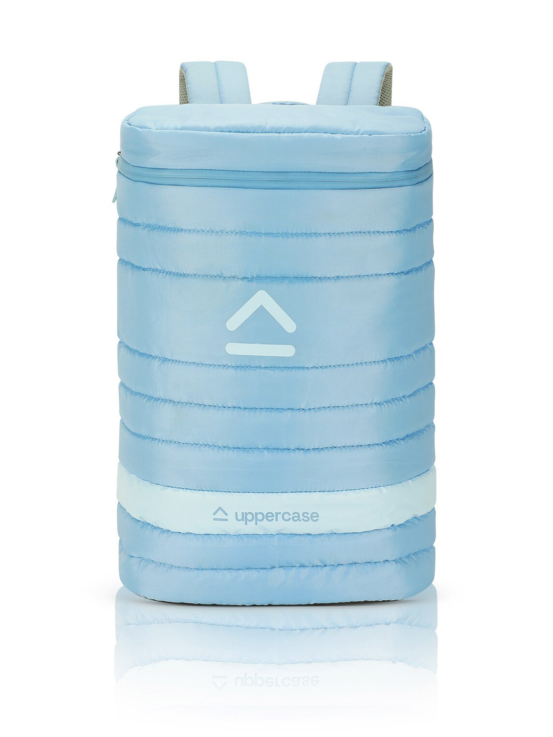 Buy Uppercase Unisex Blue & Grey Sustainable Backpack - Backpacks for ...