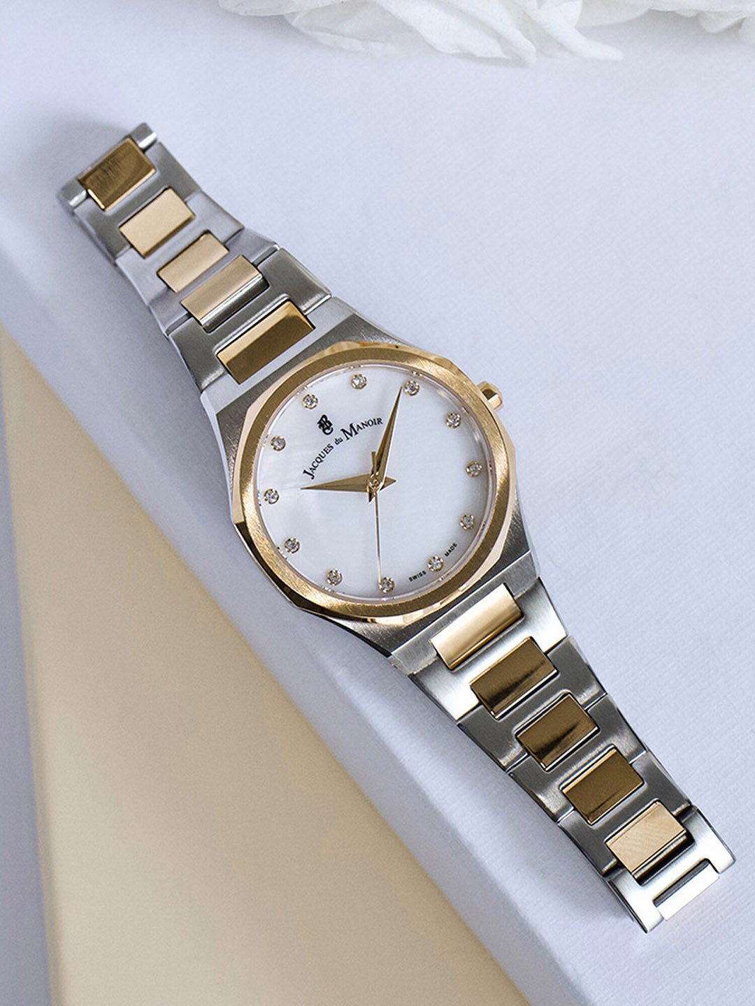 Buy JACQUES Du MANOIR Women Viola Stainless Steel Straps Analogue Watch ...