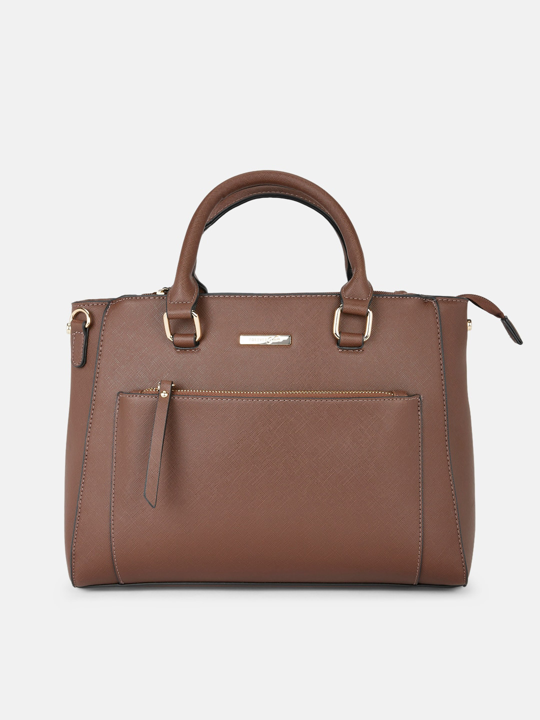 Buy Forever Glam By Pantaloons PU Structured Handheld Bag - Handbags ...