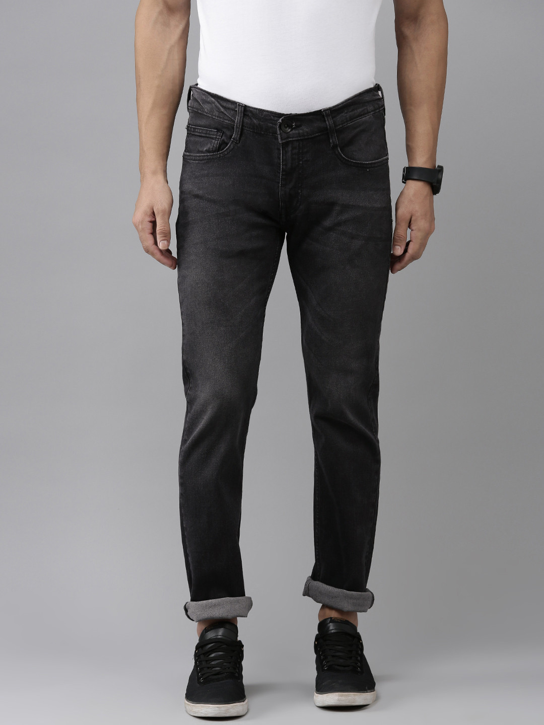 Buy Pepe Jeans Men Mid Rise Vapour Slim Fit Stretchable Jeans - Jeans ...