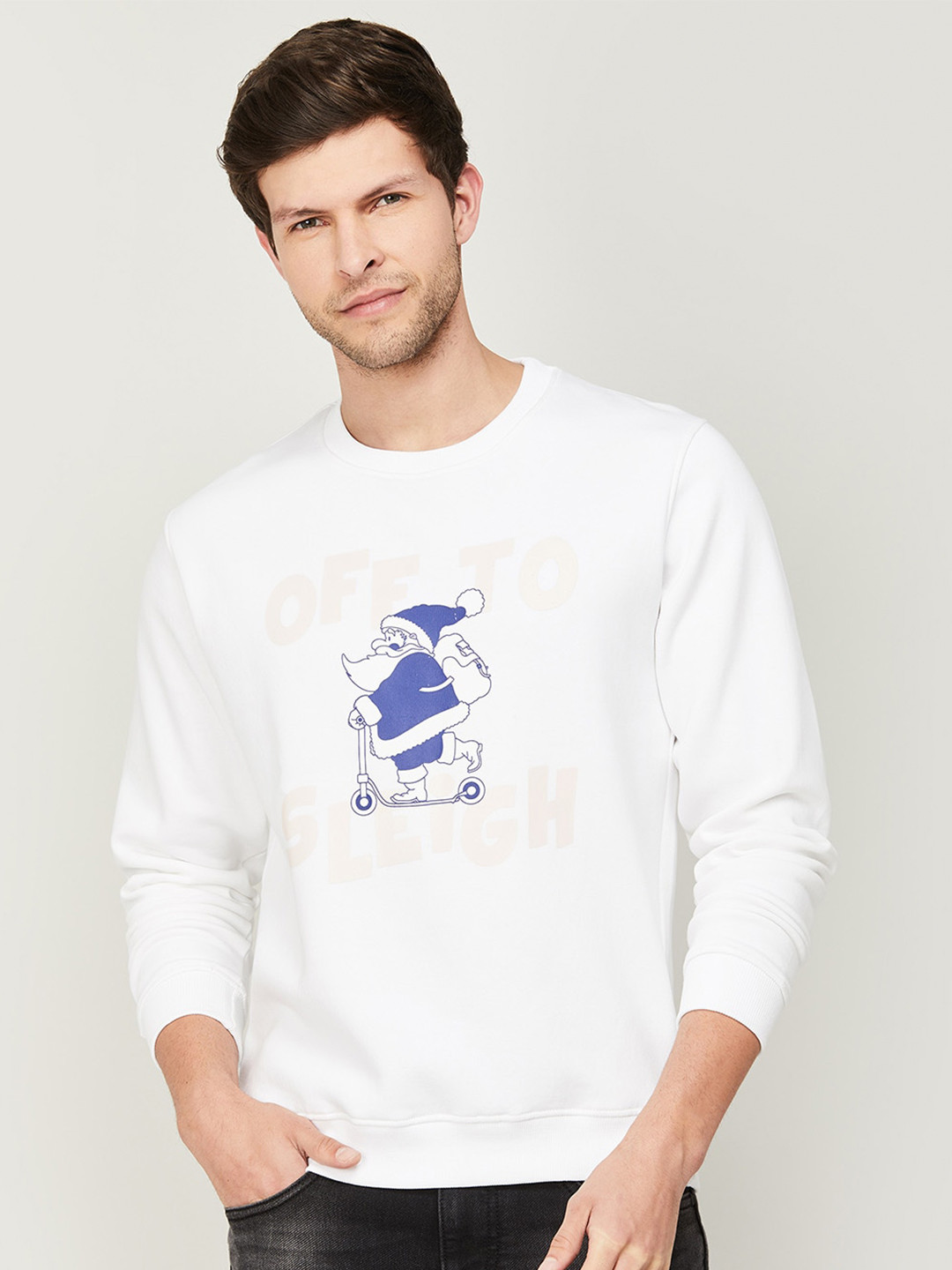 Buy Fame Forever By Lifestyle Men Printed Sweatshirt - Sweatshirts for ...