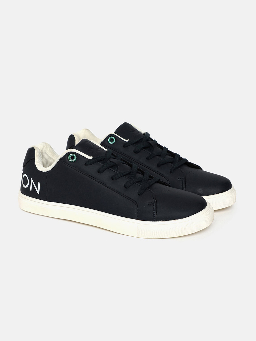 Buy United Colors Of Benetton Men Comfort Insole Lace Ups Sneakers ...