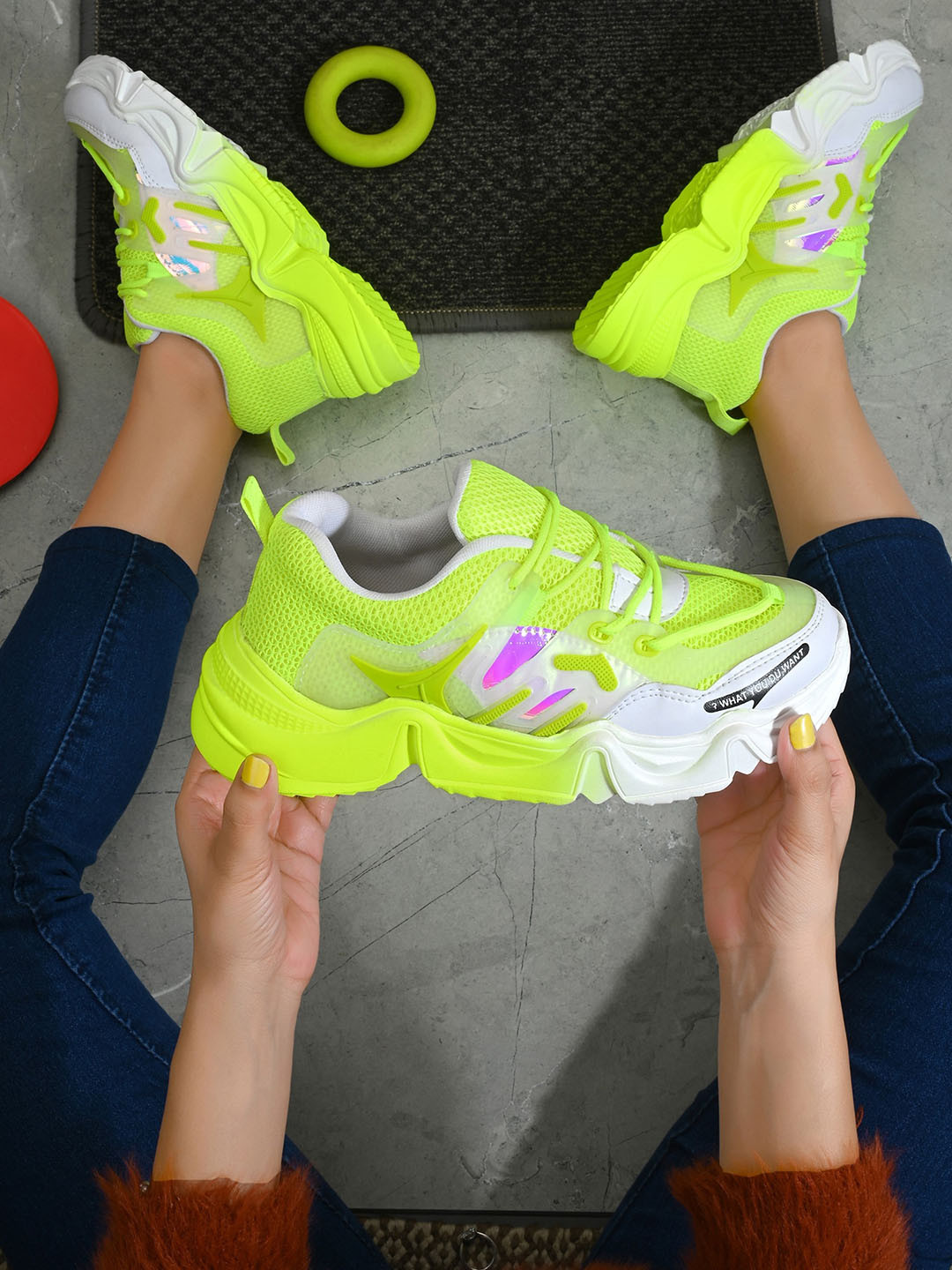 Buy AfroJack Women Woven Design Sneakers - Casual Shoes for Women ...