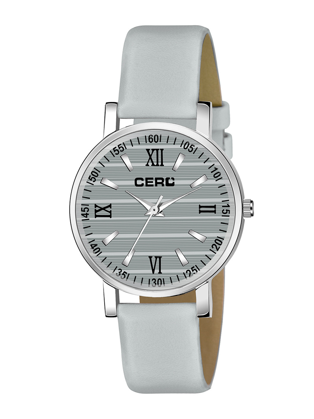 Buy CERO Women Brass Dial & Straps Analogue Watch C 152 Grey Grey ...