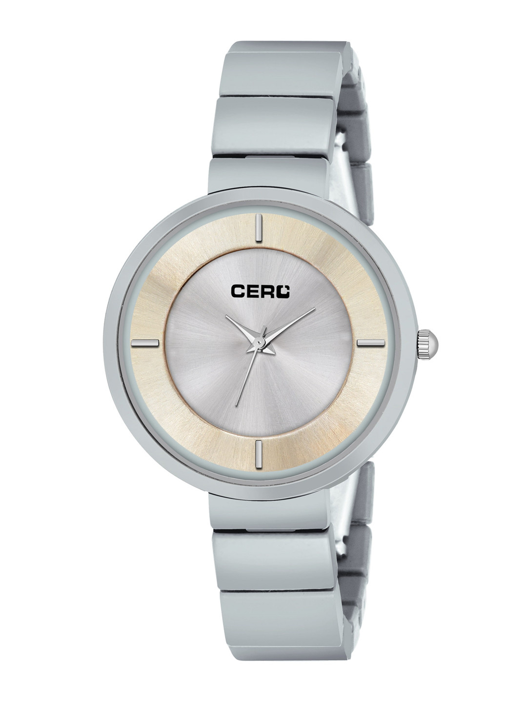 Buy CERO Women Brass Dial & Bracelet Style Straps Analogue Watch ...