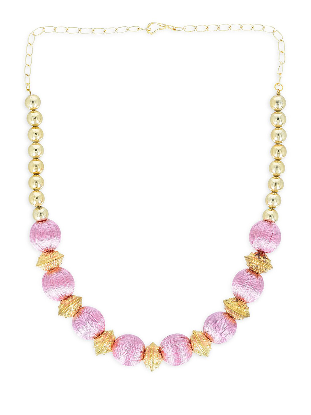 Buy AKSHARA Girls Gold Plated Necklace - Necklace And Chains for Girls ...