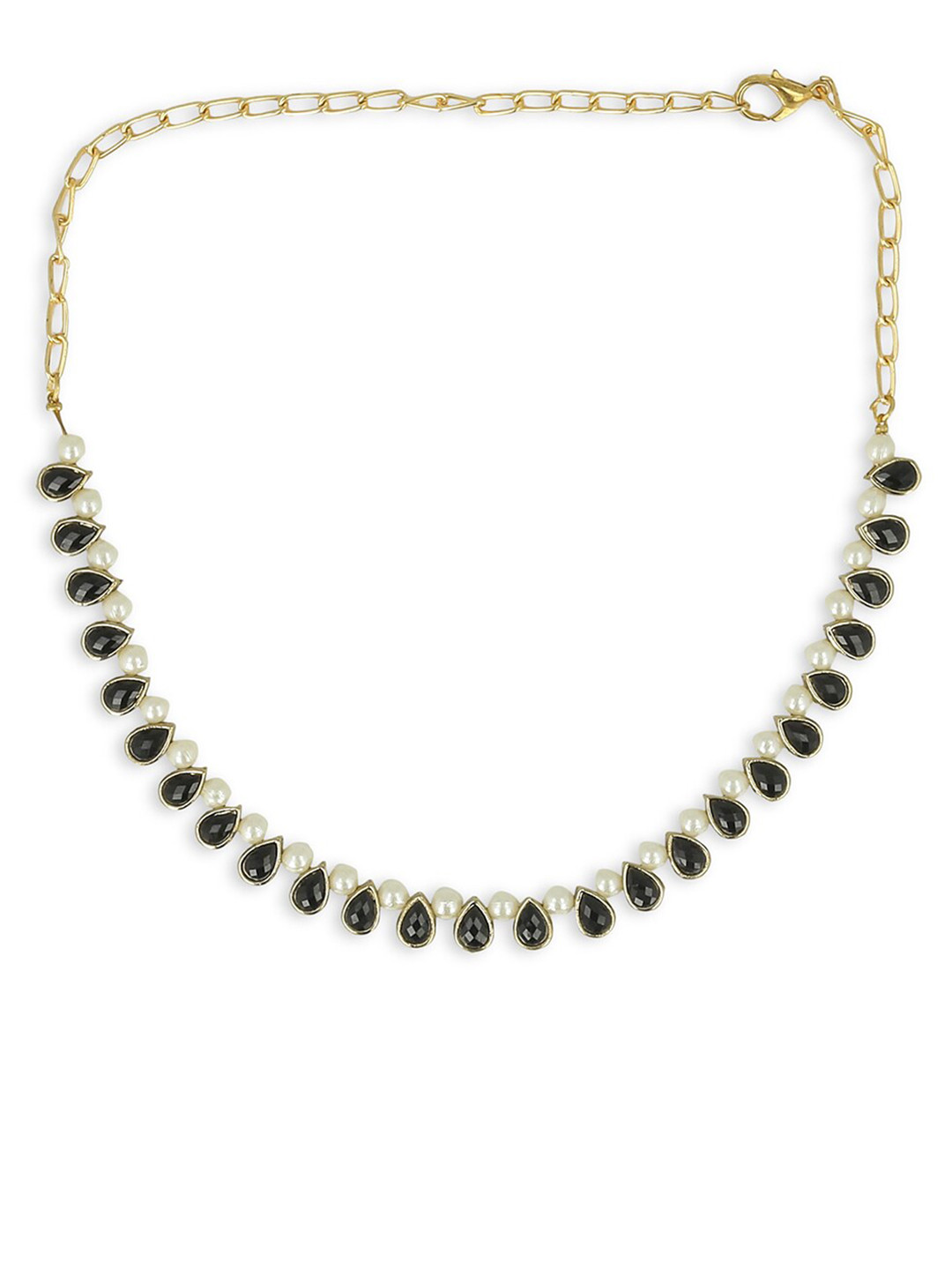 Buy AKSHARA Girls Gold Plated Handcrafted Necklace - Necklace And ...