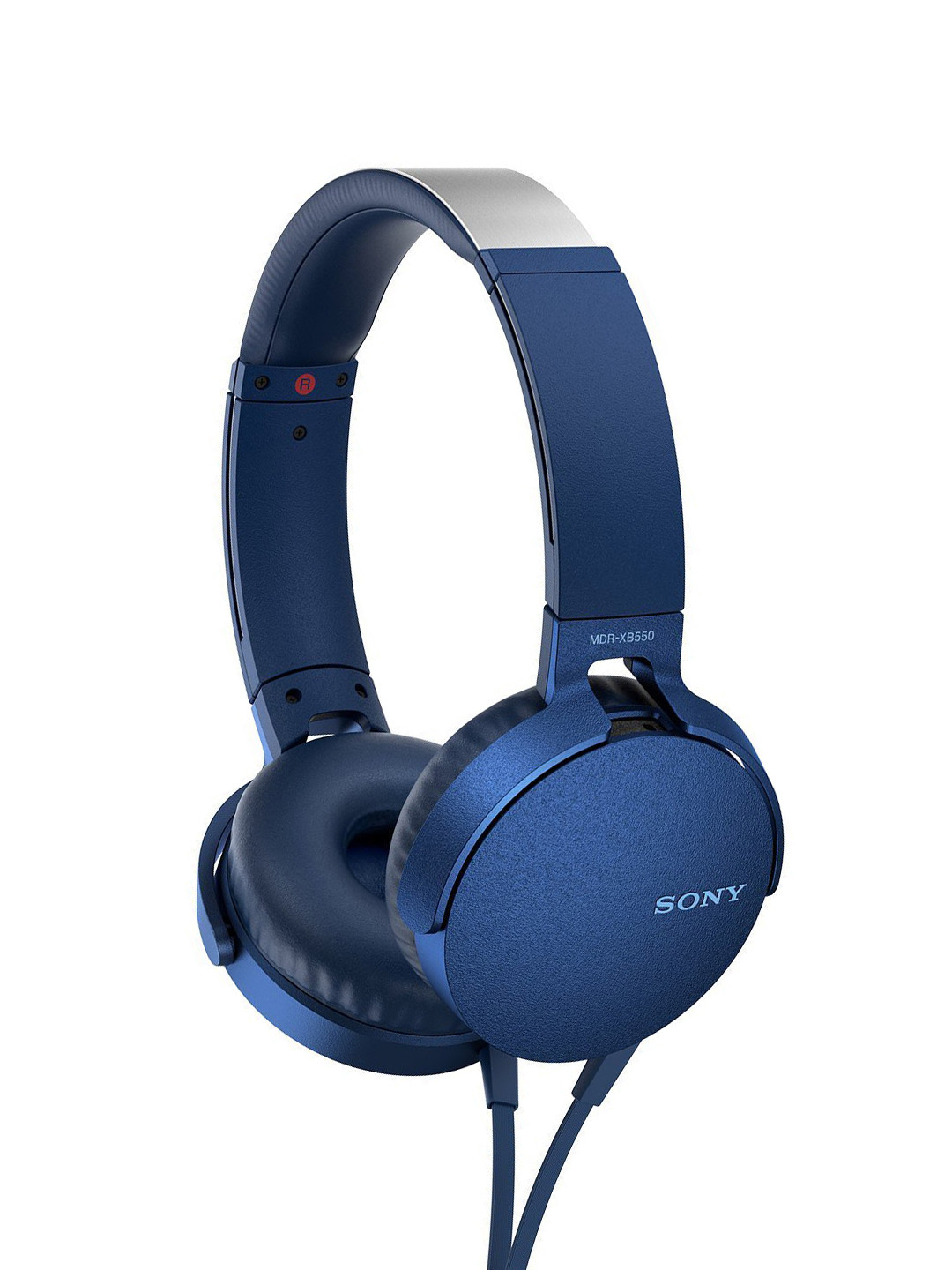 Buy Sony Blue Over Ear Headphones MDRXB550APLCIN - Headphones for ...