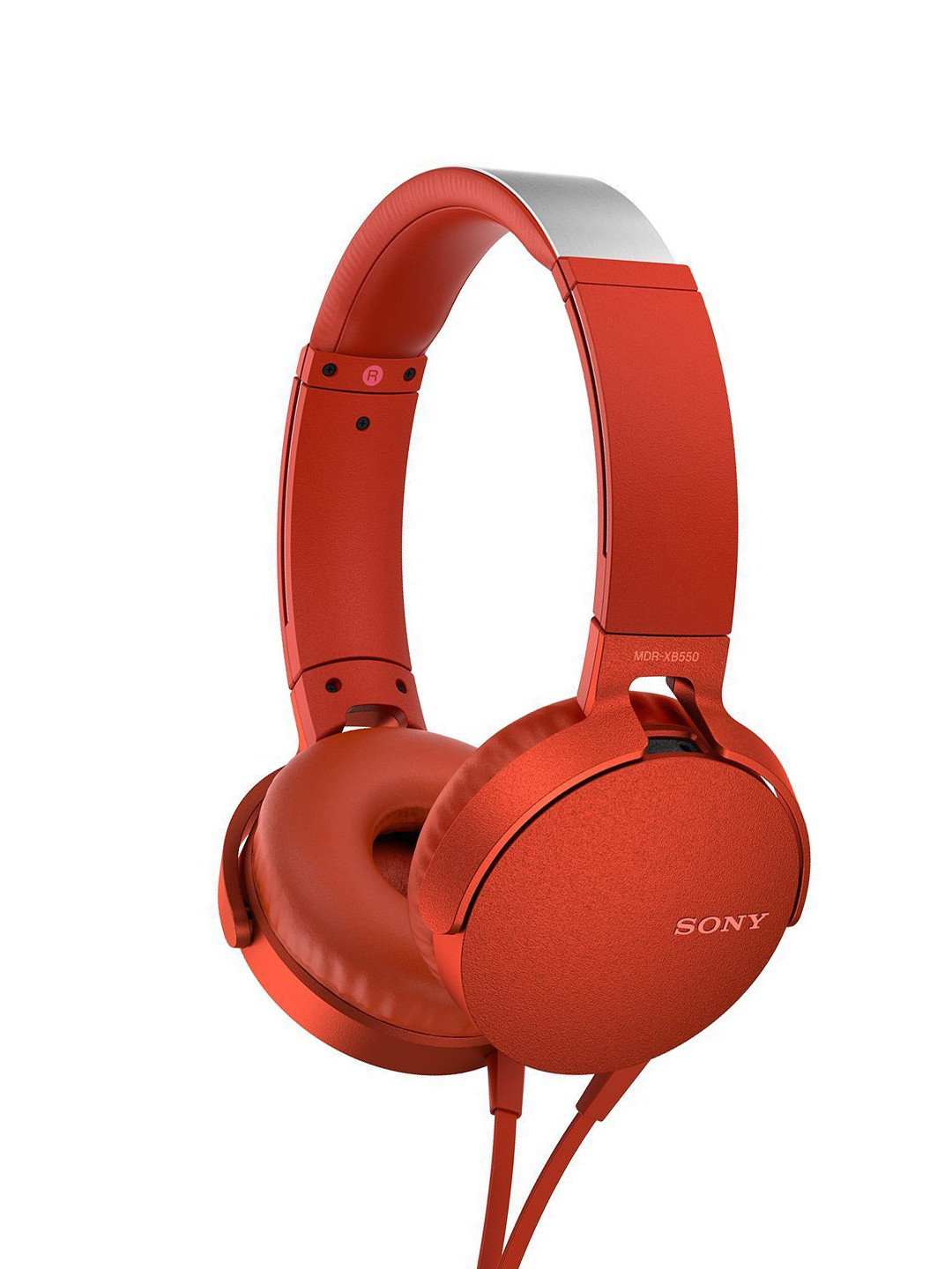 Buy Sony Red Over Ear Headphones MDRXB550APLCIN - Headphones for Unisex ...