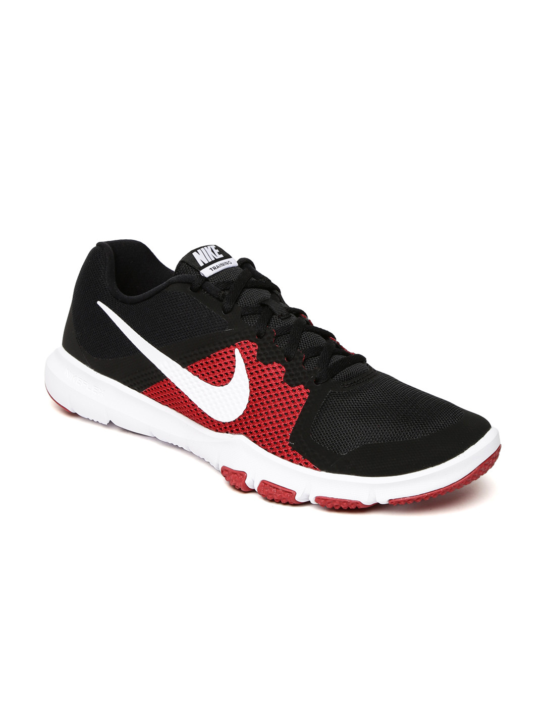 Buy Nike Men Black & Red FLEX CONTROL Training Shoes - Sports Shoes for ...