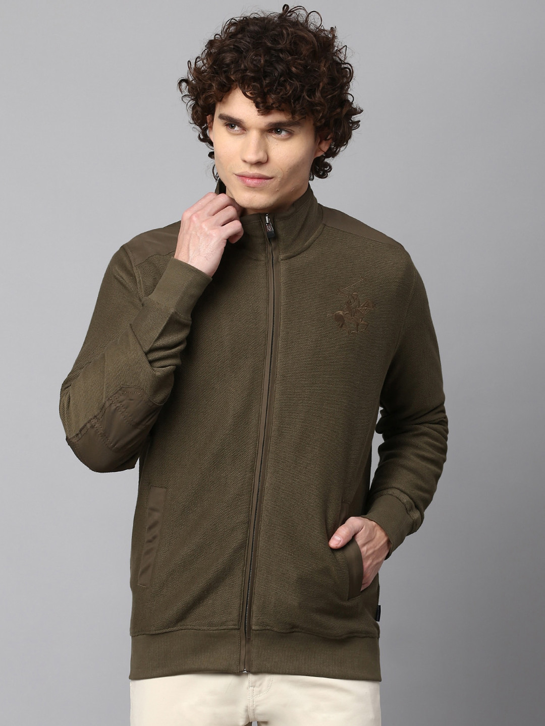 Buy Beverly Hills Polo Club Men Bomber With Embroidered Jacket ...