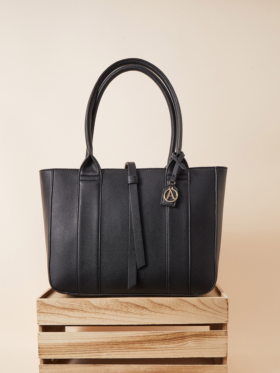 Buy Accessorize London Women Textured Multi Function Oversized Tote Bag ...