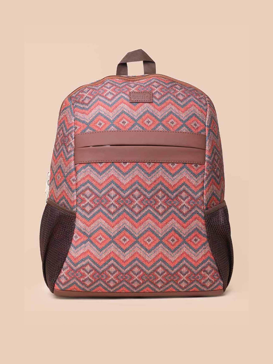 Buy ZOUK Women Geometric Backpack - Backpacks for Women 21481558 | Myntra