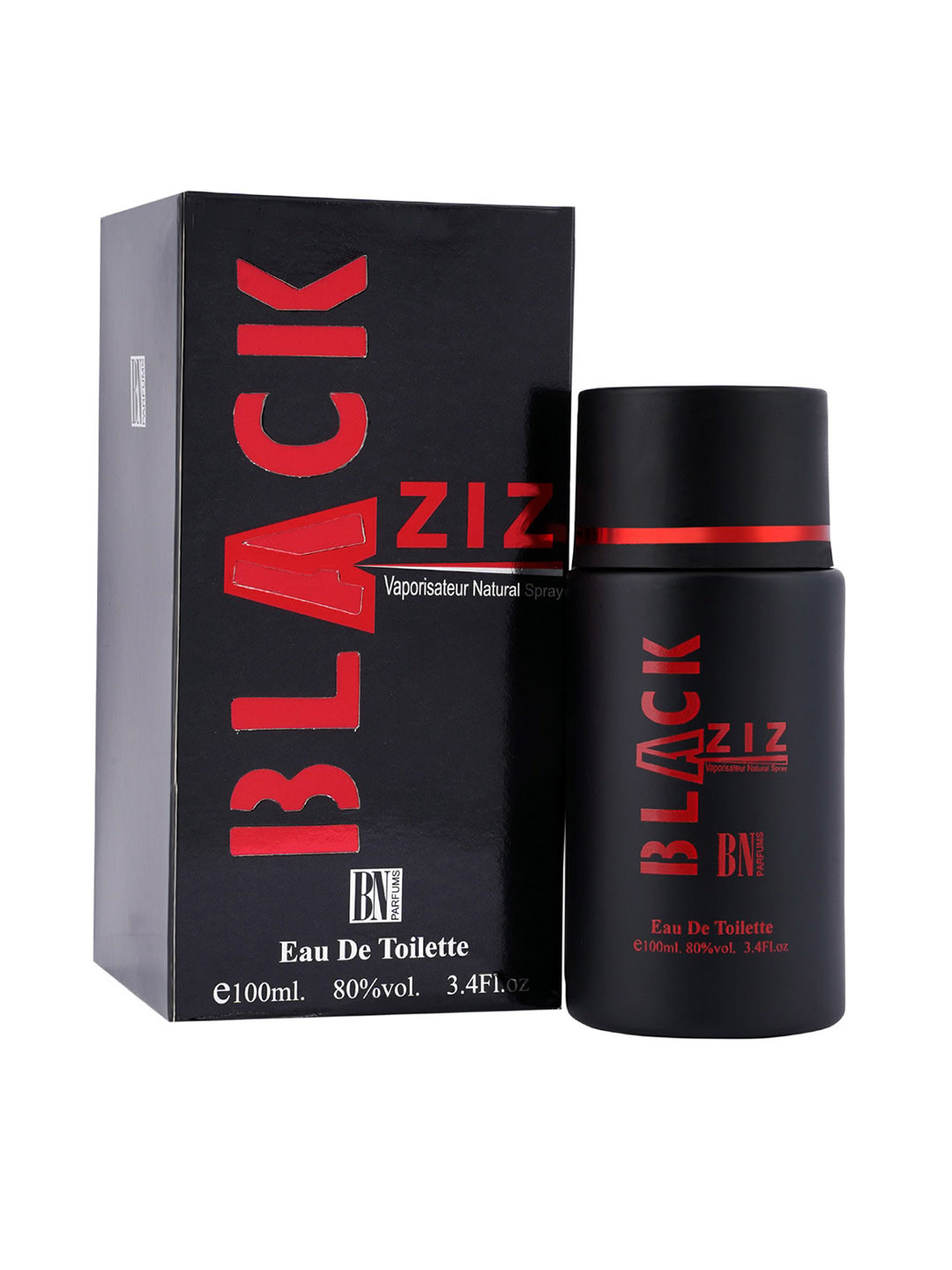 Buy BN PARFUMS Men Ziz Black Long Lasting Eau De Toilette With Soothing ...
