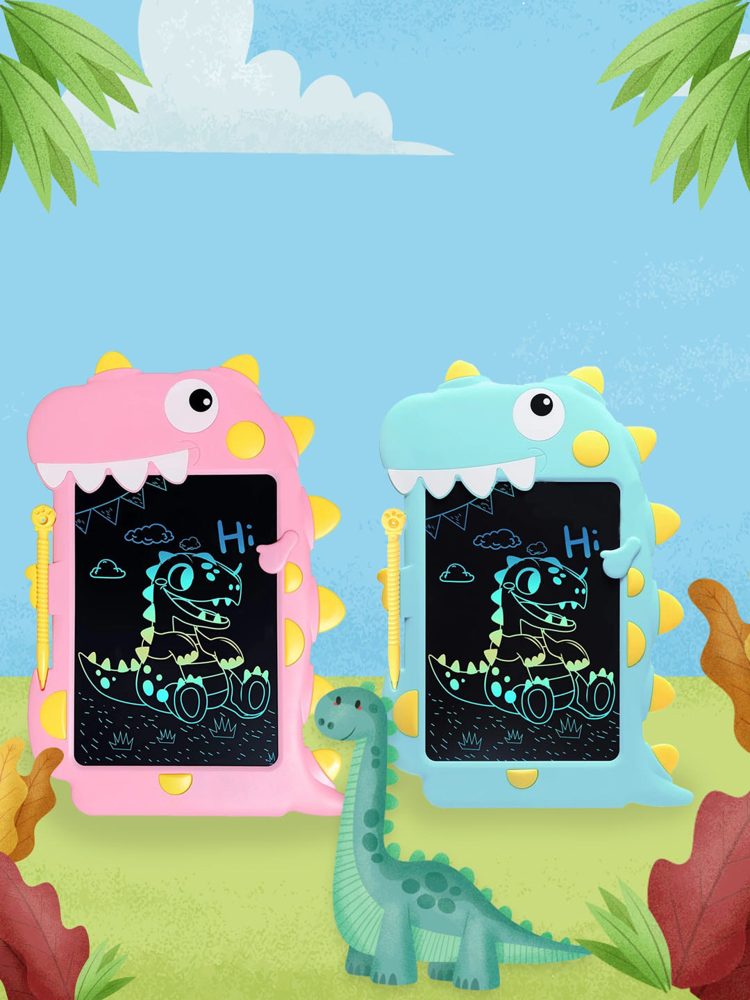 Buy WEMBLEY Kids Reusable Portable LCD Writing Pad - Learning And ...