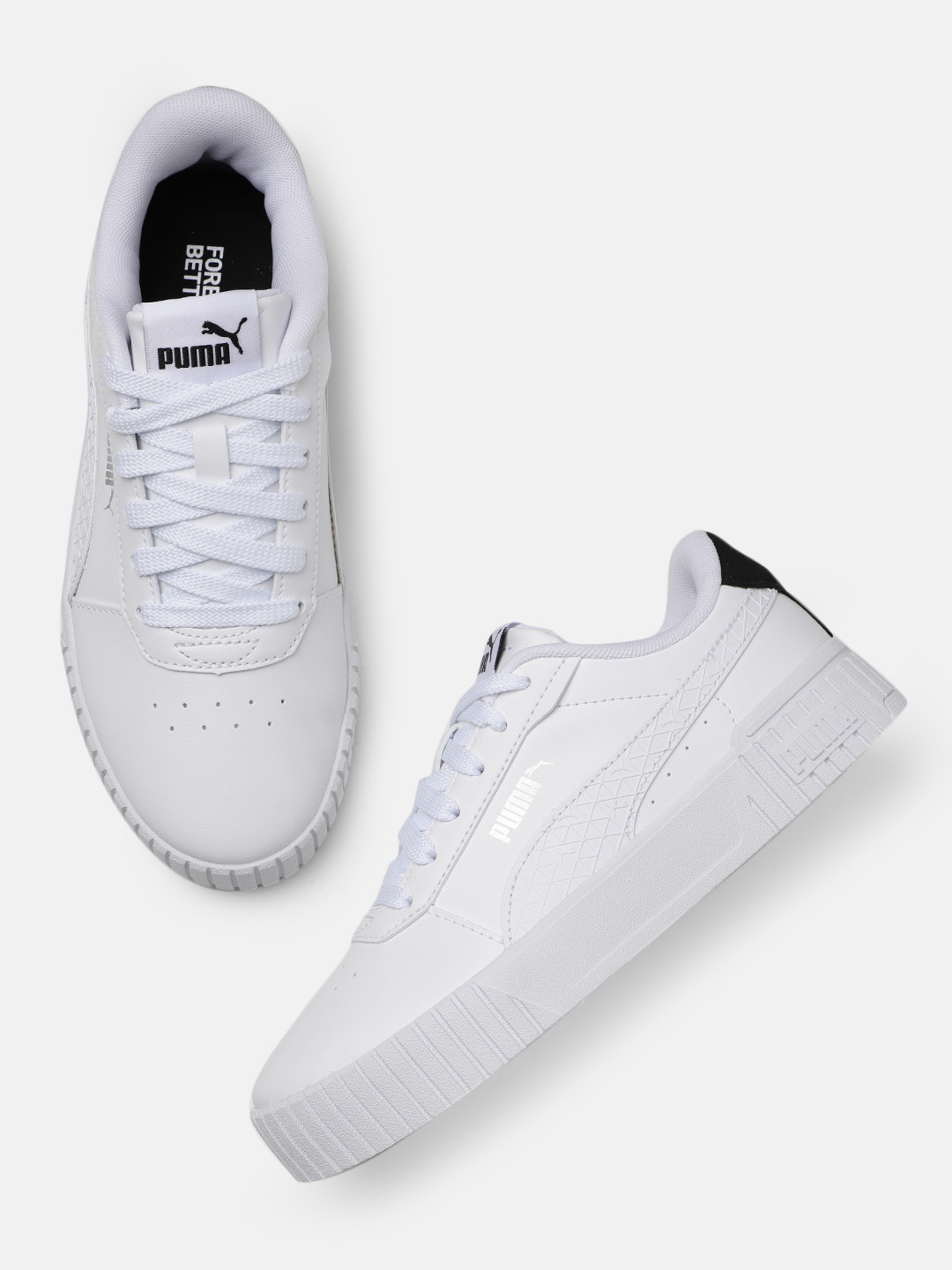 Buy Puma Women Carina 2.0 Logo Power Sneakers - Casual Shoes for Women ...