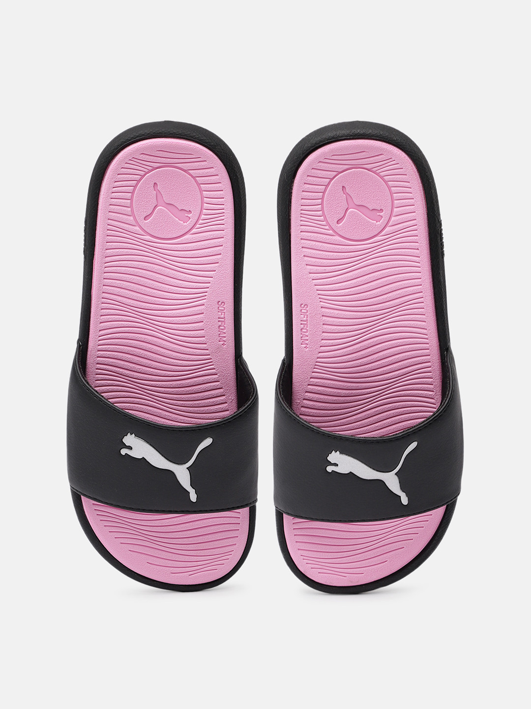 Buy Puma Women Cool Cat 2.0 Brand Logo Printed Sliders - Flip Flops for ...