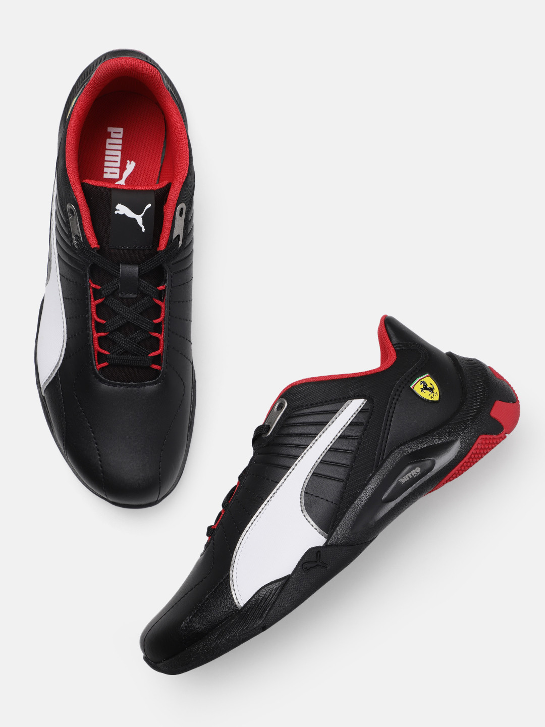 Buy PUMA Motorsport Unisex Textured Scuderia Ferrari Driving Shoes ...