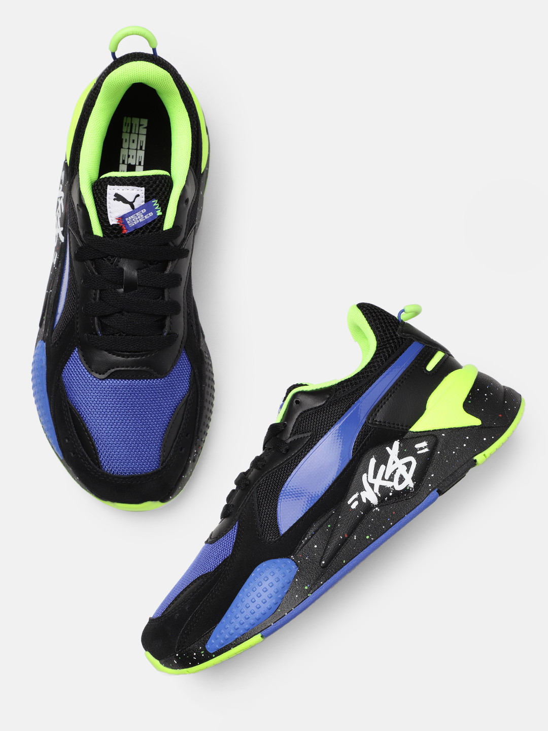 Buy PUMA Motorsport Unisex RS X NFS Printed Sneakers - Casual Shoes for ...