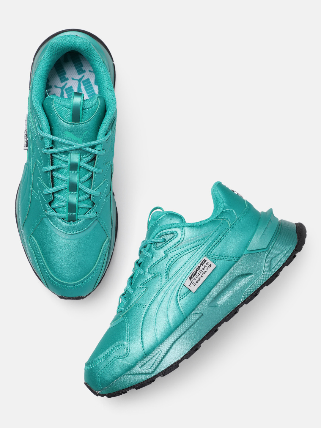 Buy PUMA Motorsport Unisex Mercedes AMG Petronas Mirage Sport Asphalt MC Sneakers - Casual Shoes ...