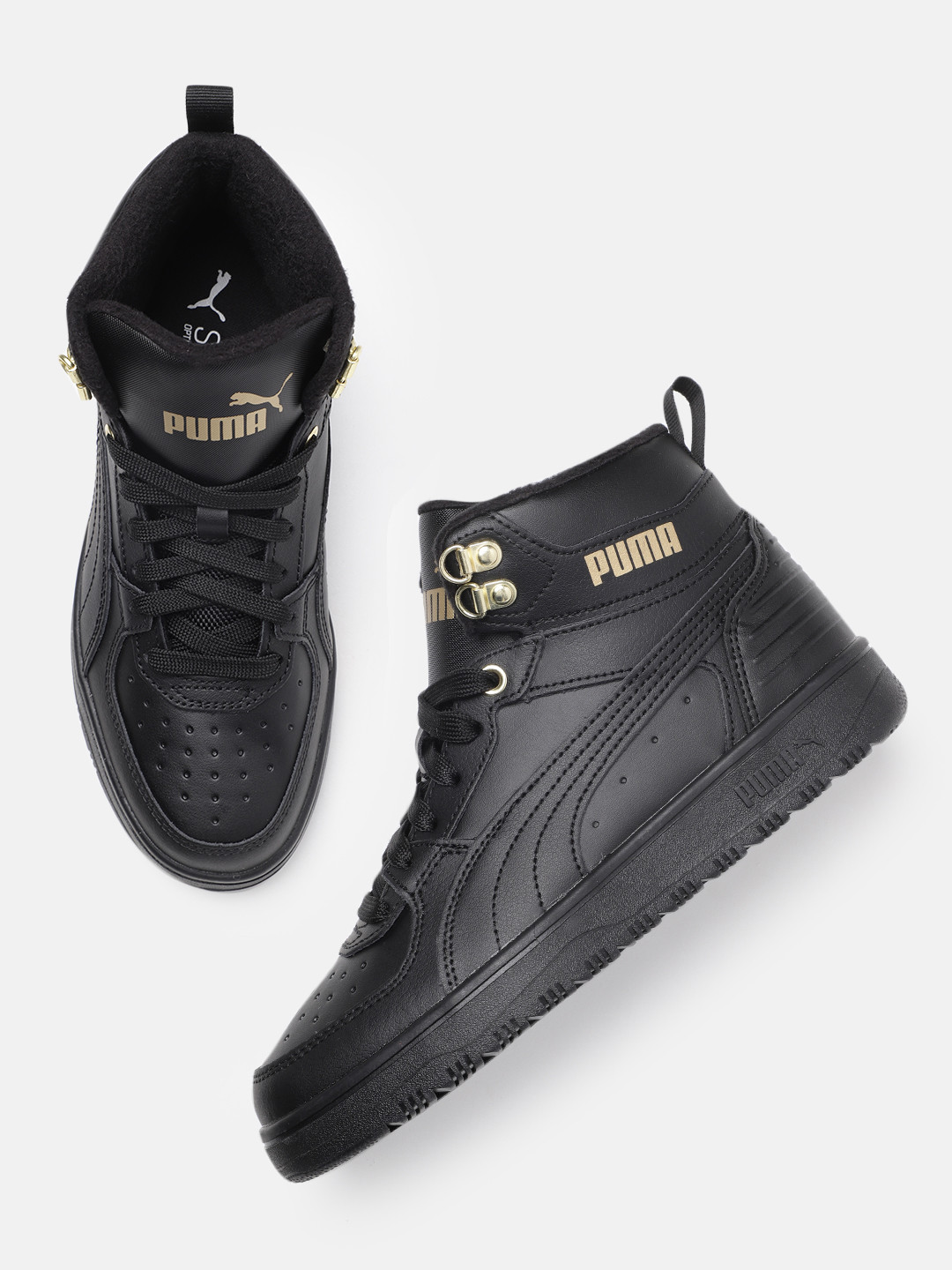 Buy Puma Unisex Rebound Rugged Leather Sneakers - Casual Shoes for ...