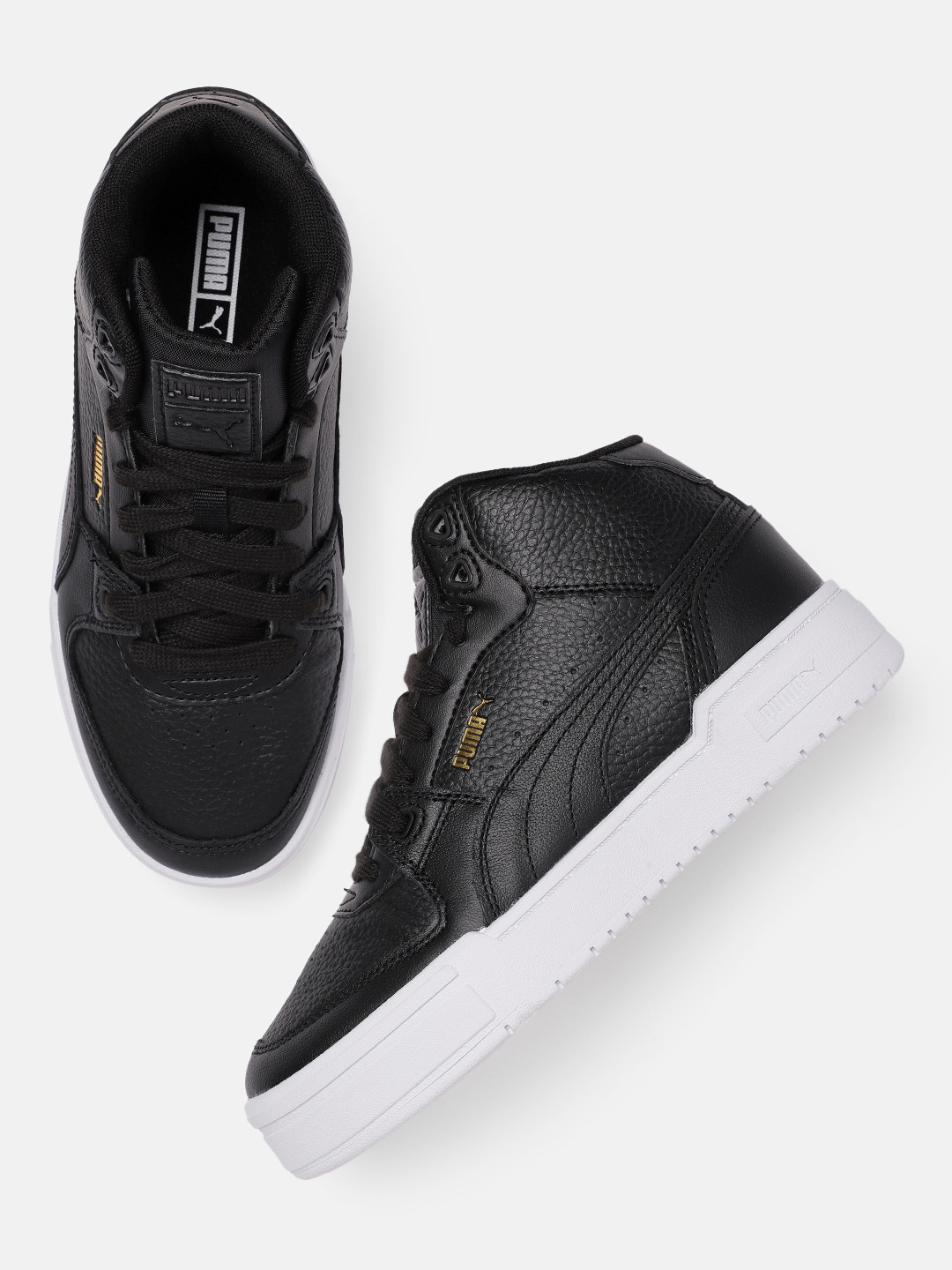 Buy Puma Unisex CA Pro Mid Top Leather Sneakers - Casual Shoes for ...