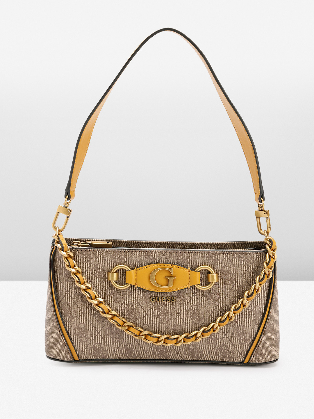 Buy GUESS Brand Logo Printed Structured Handheld Bag - Handbags for Women 21498918 | Myntra