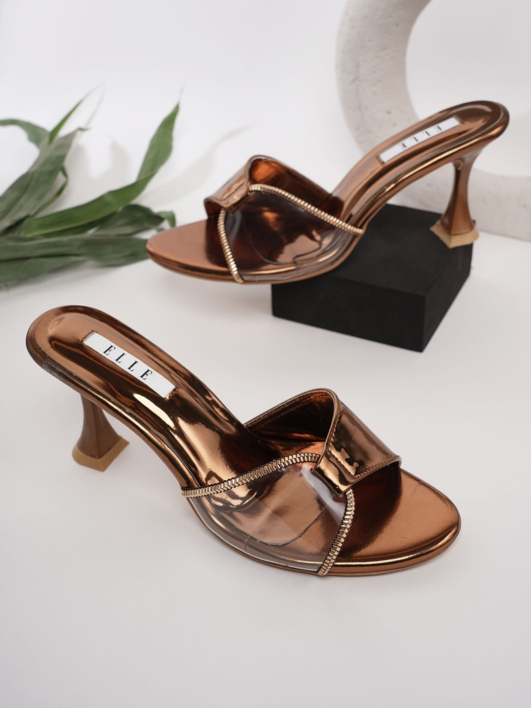 Buy ELLE Women Party Block Peep Toes Heels - Heels for Women 21504714 ...
