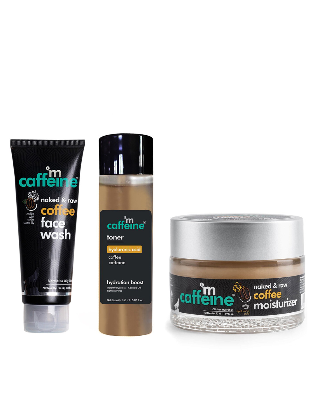 Buy MCaffeine Coffee Skin Care Set Face Wash 100ml + Face Moisturizer ...