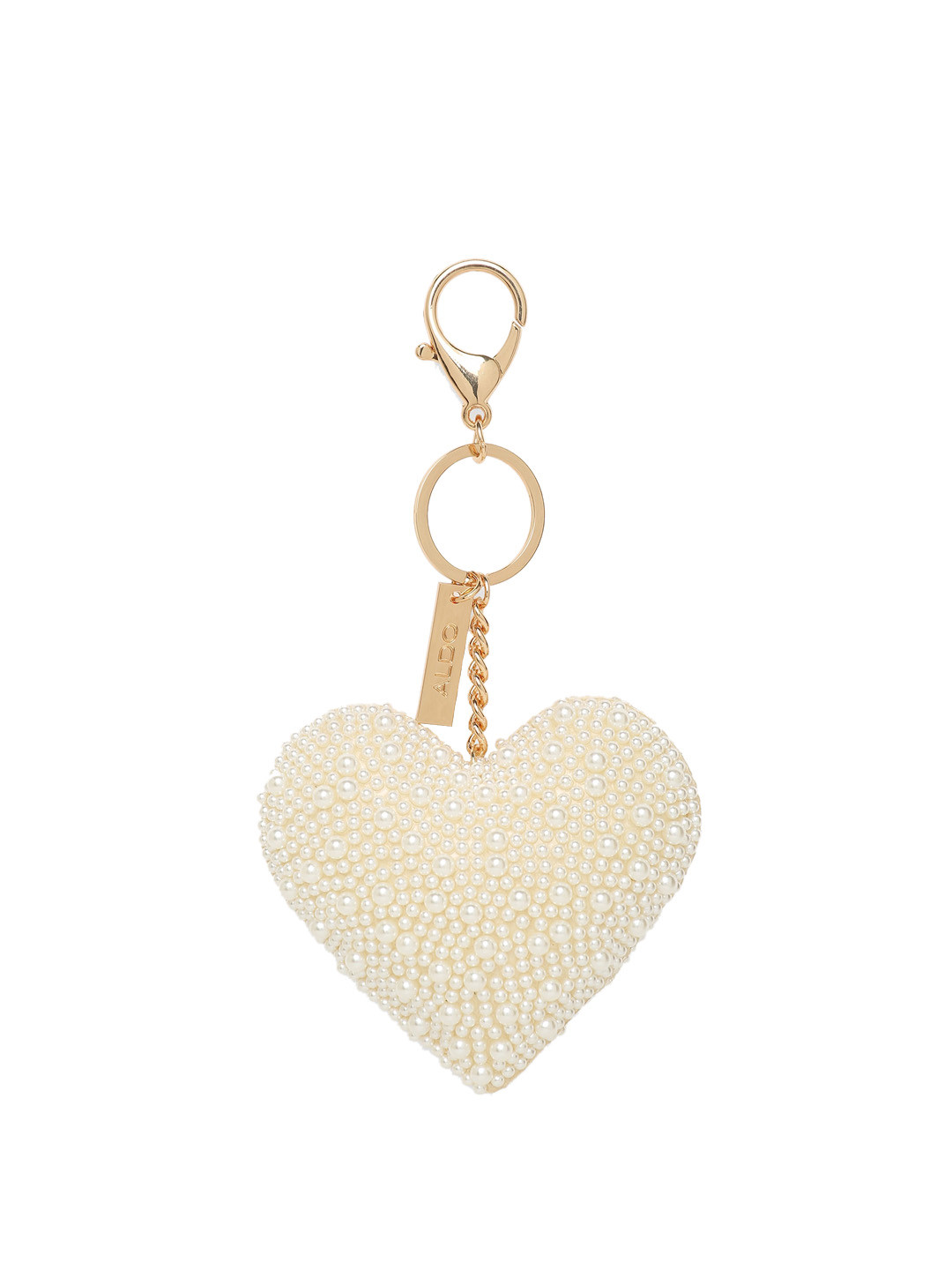 Buy ALDO Heart Shaped Pearl Key Chain - Key Chain for Women 21506670 ...