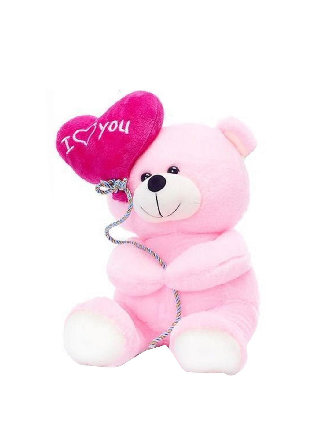 Buy Frantic Pink Teddy Bear Stuffed Huggable Soft Toy - Soft Toys And ...