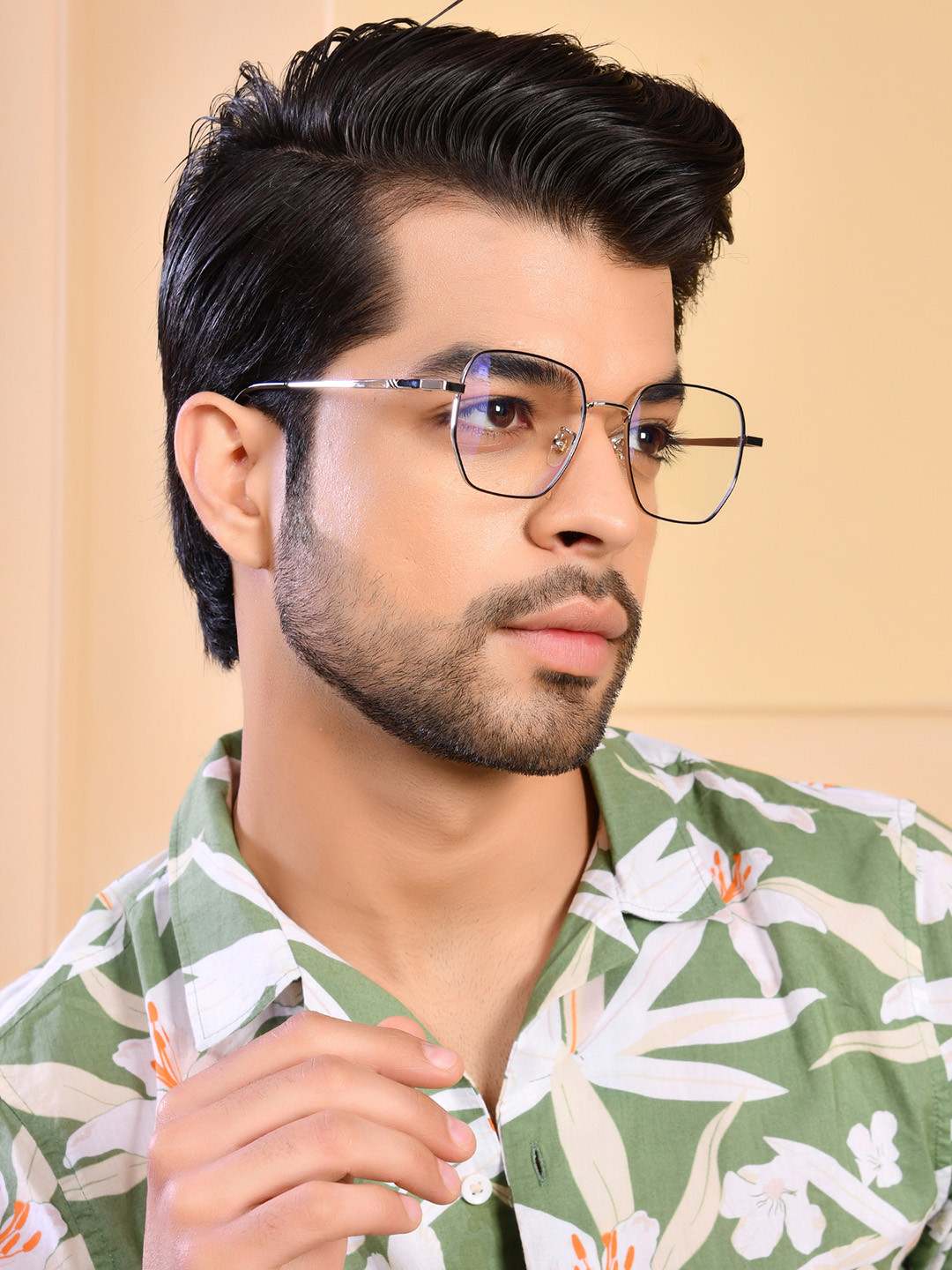 Buy ROYAL SON Men Transparent Full Rim Square Frames - Frames for Men ...