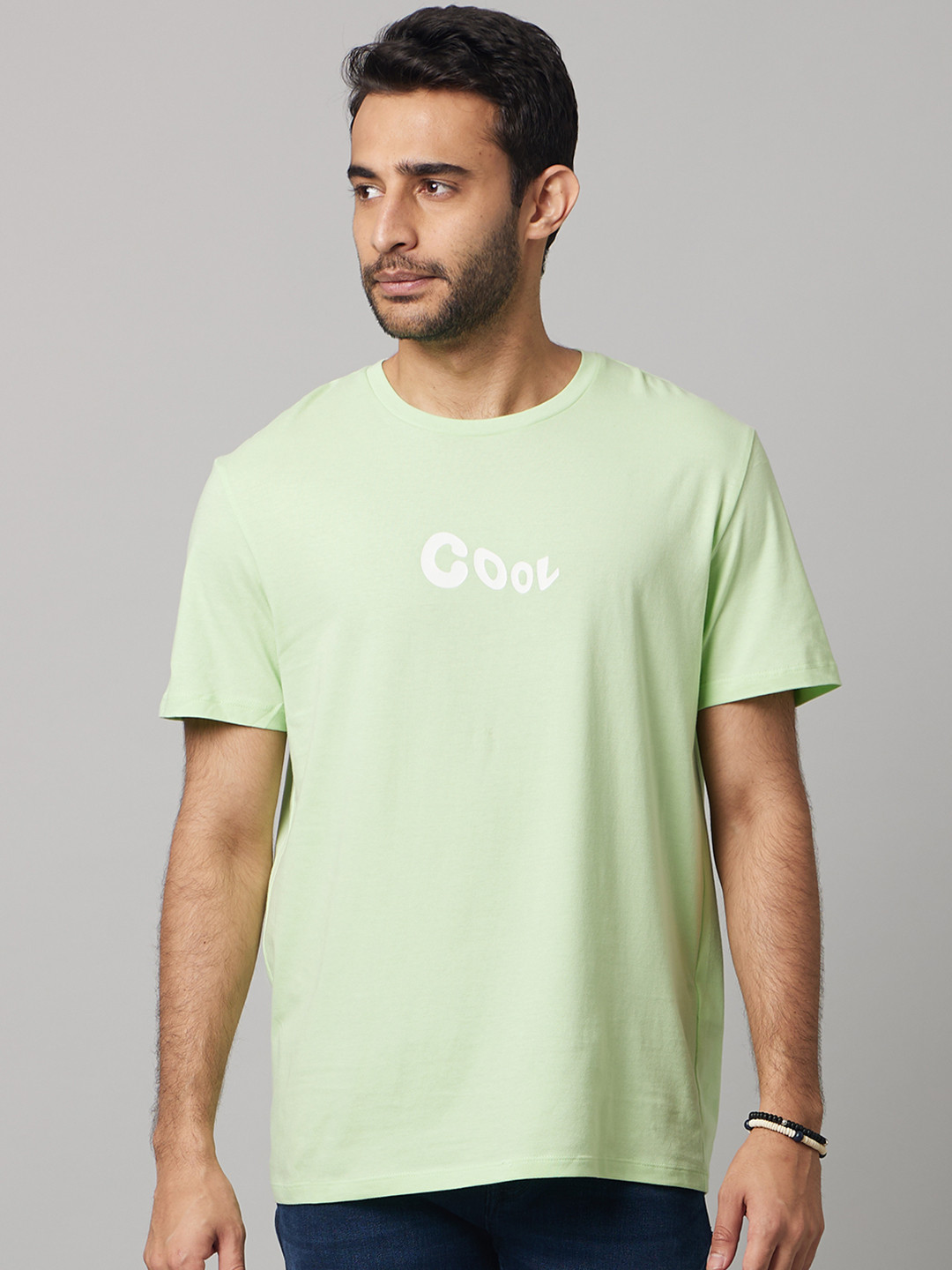 Buy Celio Men Green T Shirt - Tshirts for Men 21513392 | Myntra