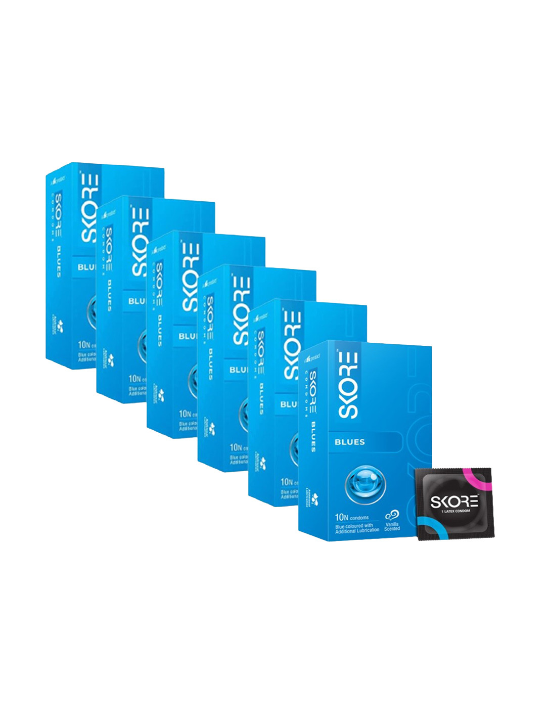 Buy SKORE Men Set Of 6 Condoms 10 Pieces Each - Condoms for Men ...