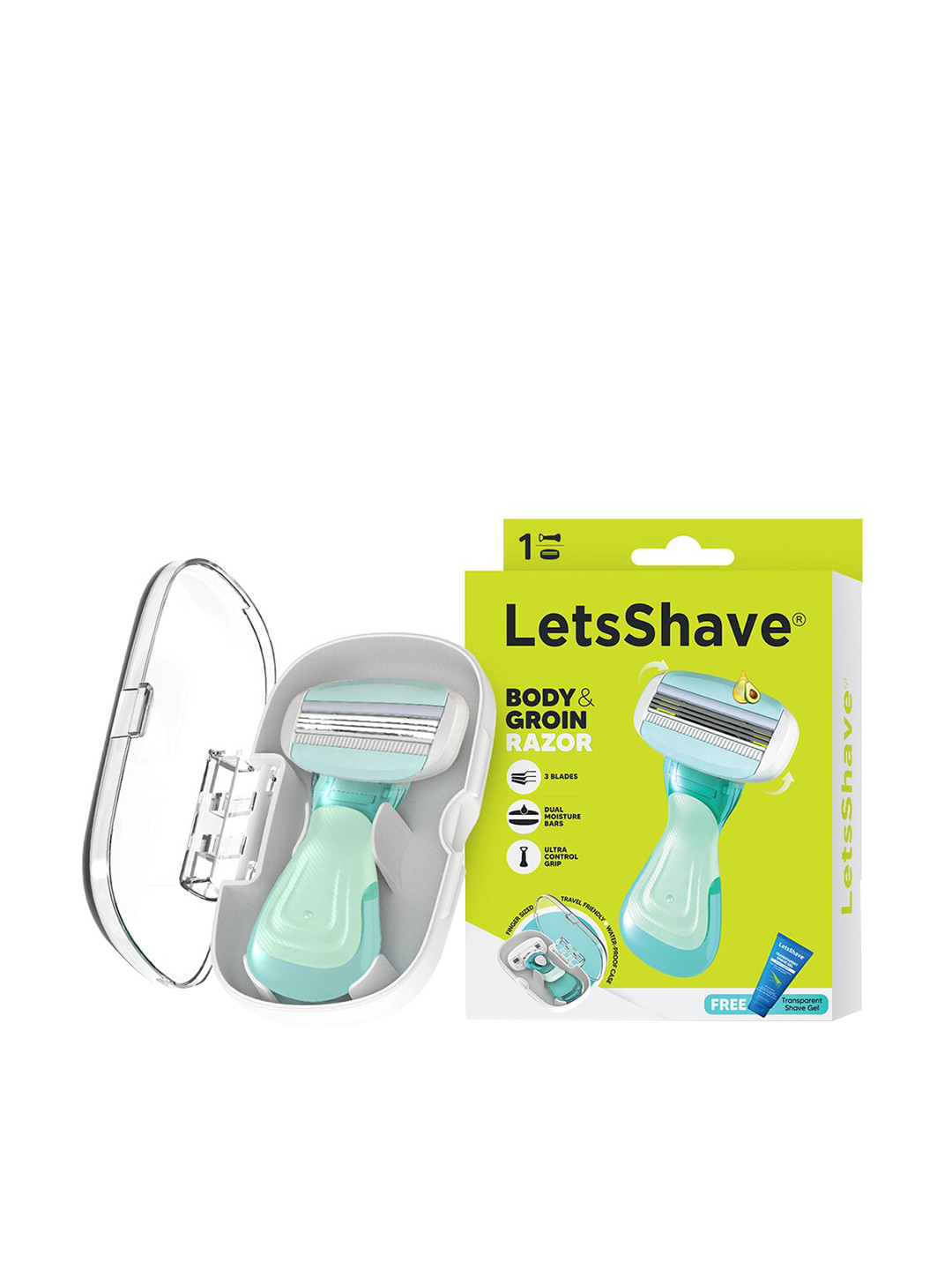 Buy LetsShave Men Body & Groin Razor - Razors And Cartridges for Men 21516370 | Myntra