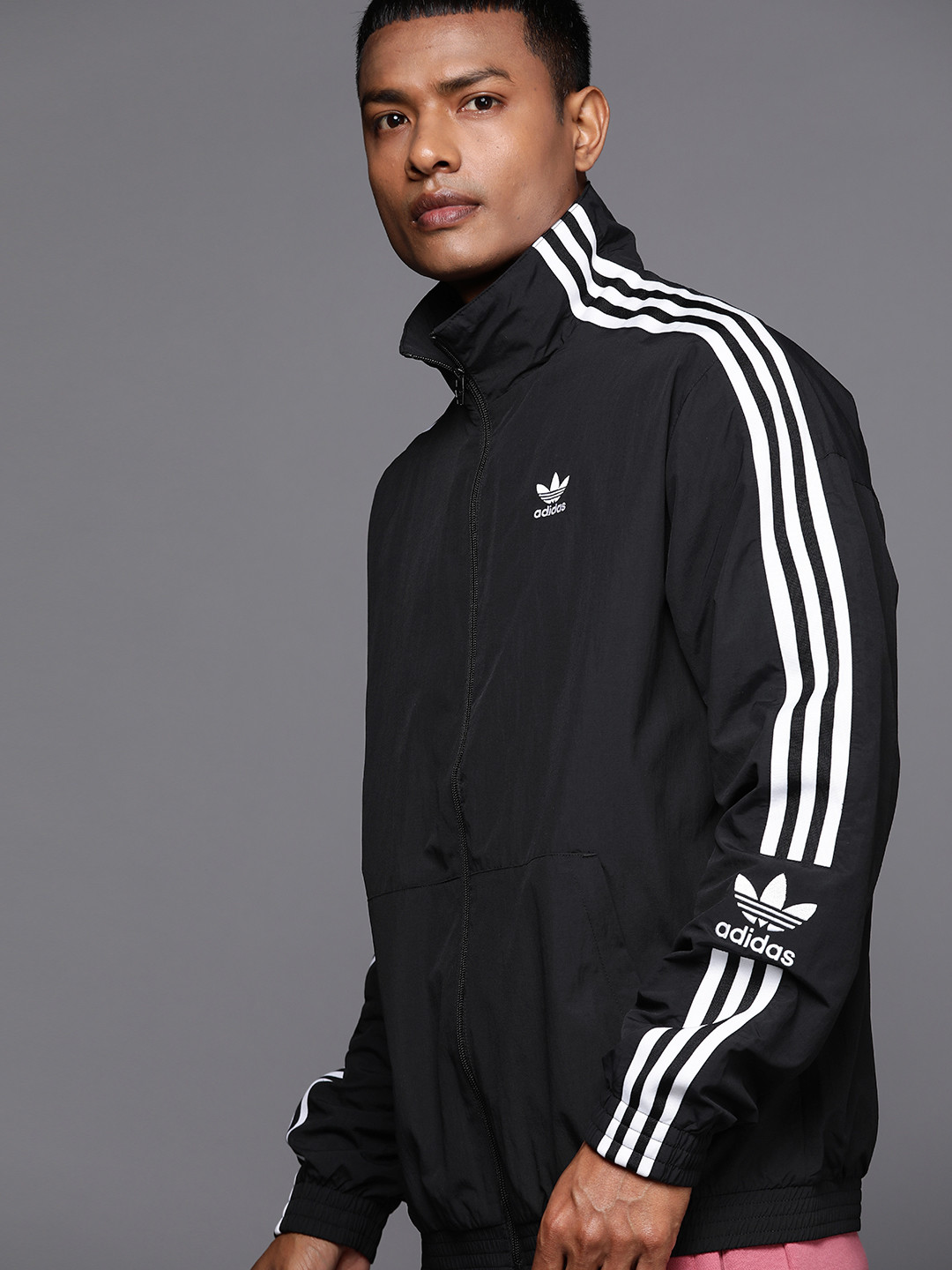 Buy ADIDAS Originals Adicolor Classics Trefoil Sporty Jacket - Jackets ...