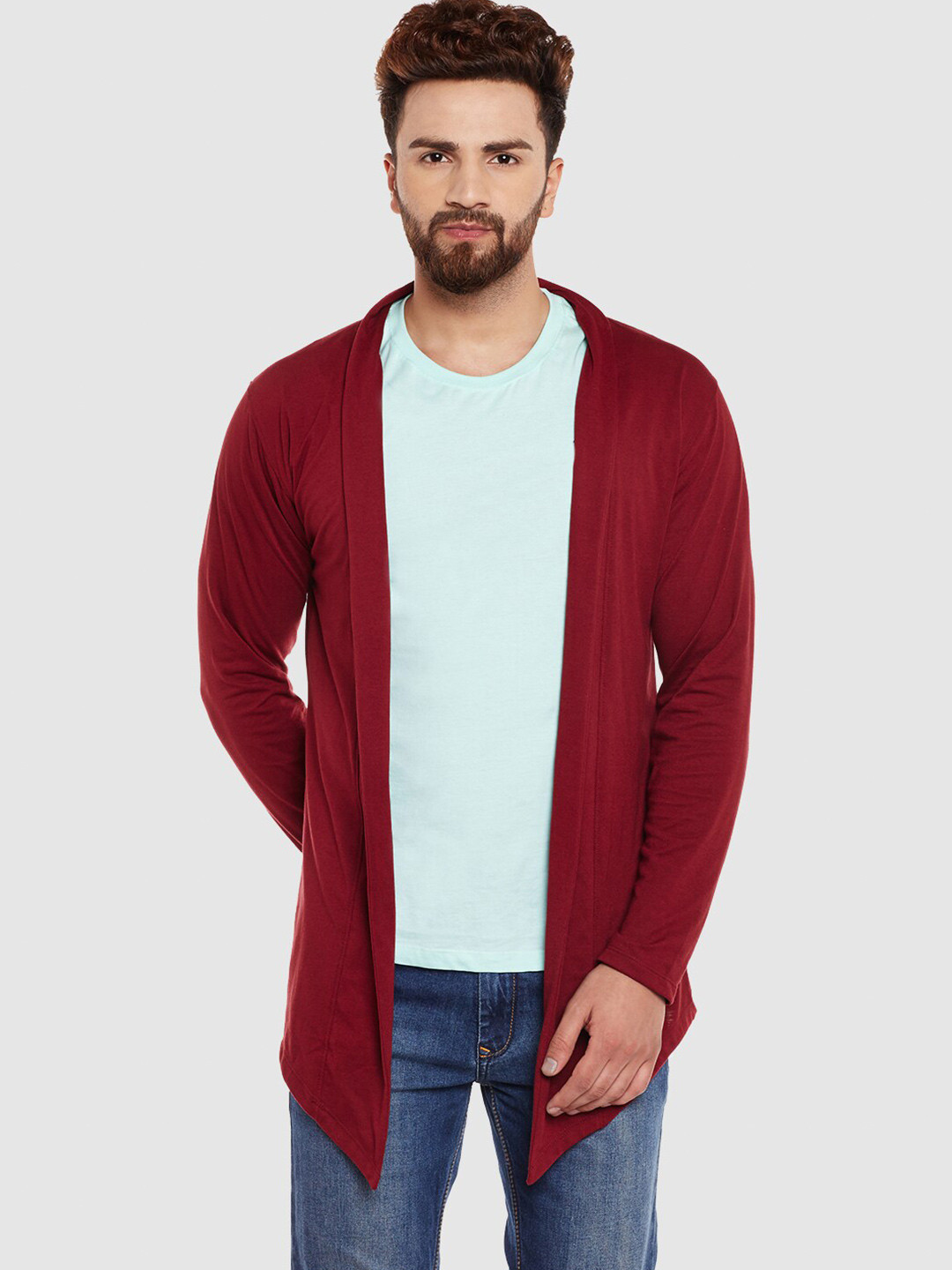 Buy CHILL WINSTON Men Longline Shrug - Shrug for Men 21521074 | Myntra