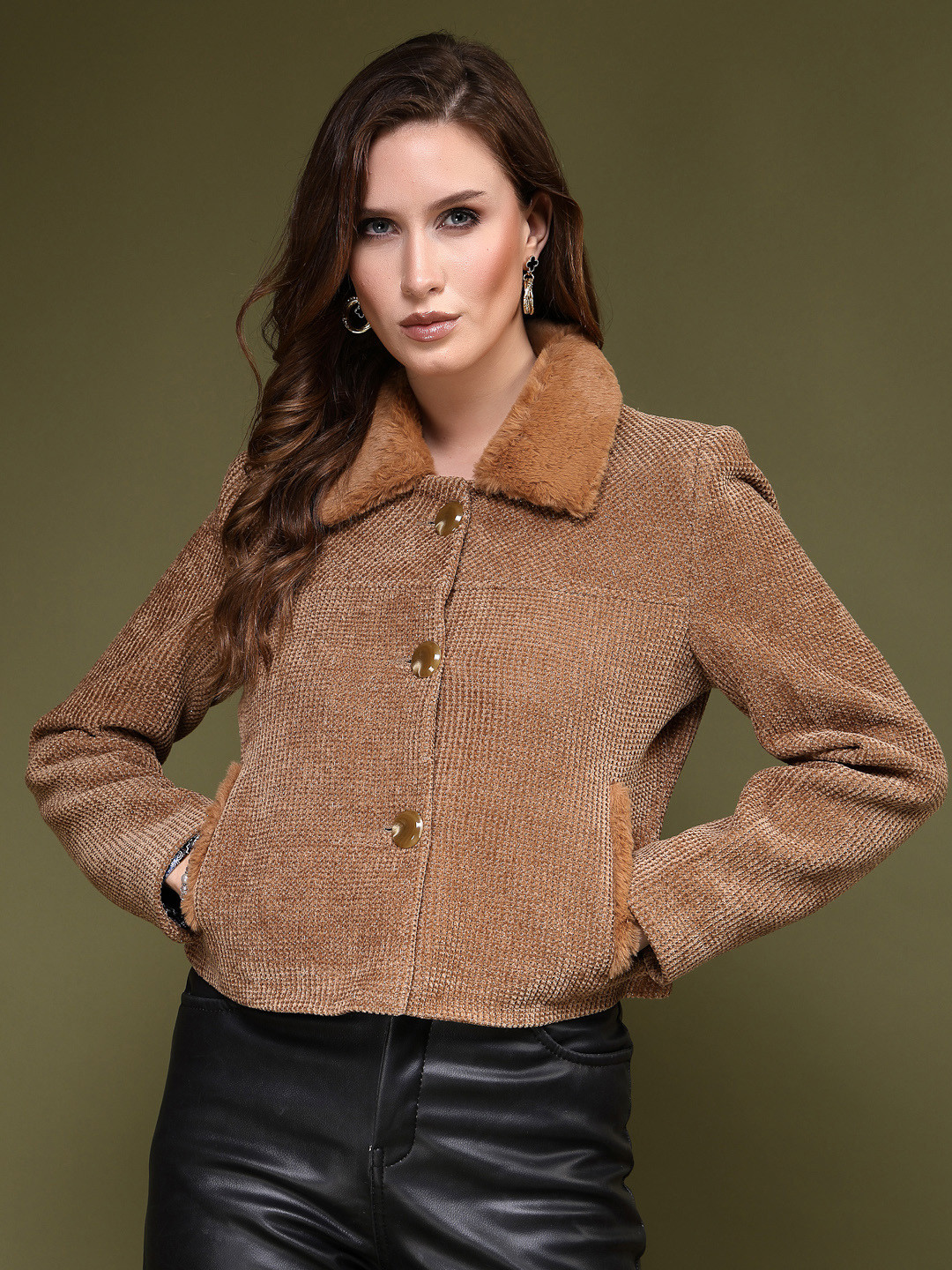 Buy Juelle Women Single Breasted Pea Coat - Coats for Women 21521246 ...