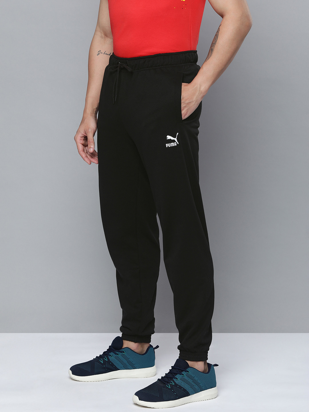 Buy Puma Men Regular Fit Track Pants - Track Pants for Men 21532550 ...