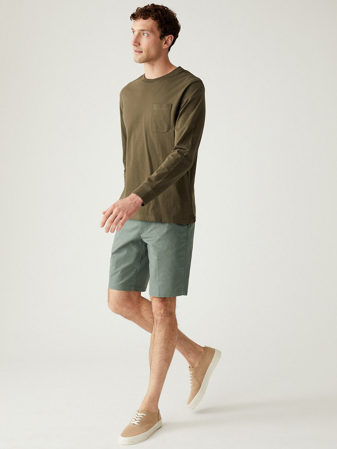 Buy Marks & Spencer Men High Rise Shorts - Shorts for Men 21536262 | Myntra