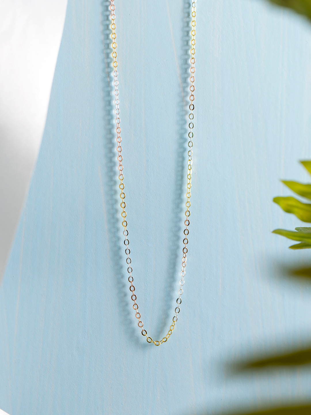 Buy Zavya Sterling Silver Rhodium Plated Chain - Necklace And Chains ...