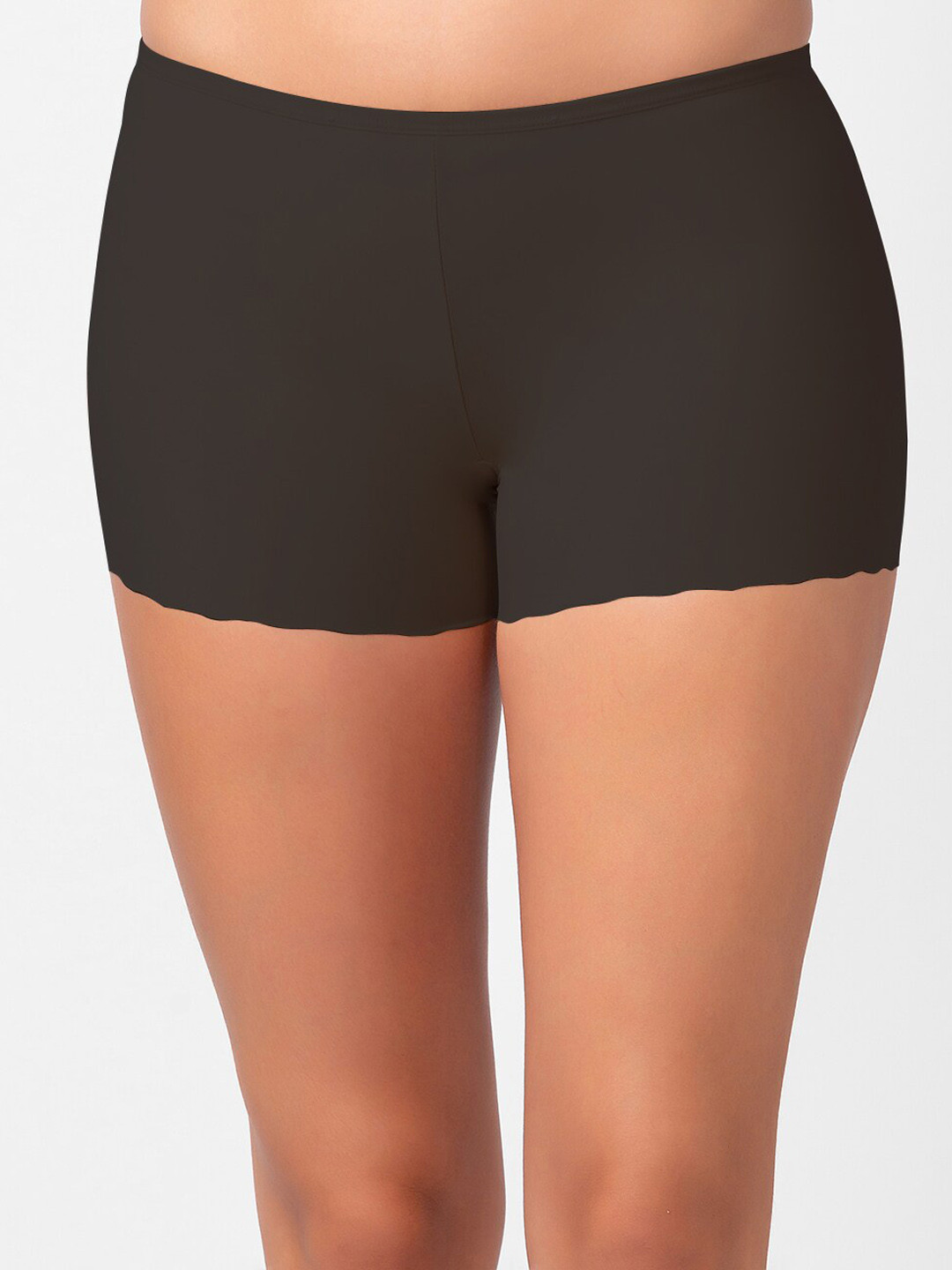 Buy FashionRack Seamless Boy Shorts Briefs 342_Black - Briefs for Women ...